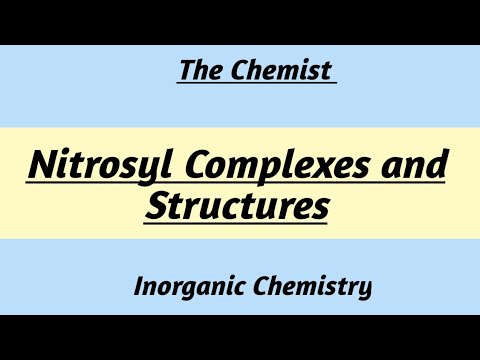 Nitrosyl Complexes - Inorganic chemistry - YouTube