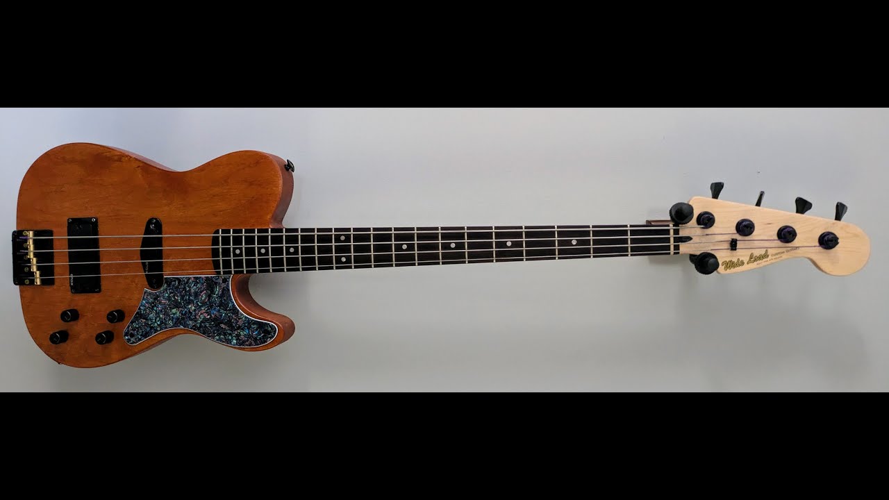 Wide Load Custom Tele Bass - YouTube