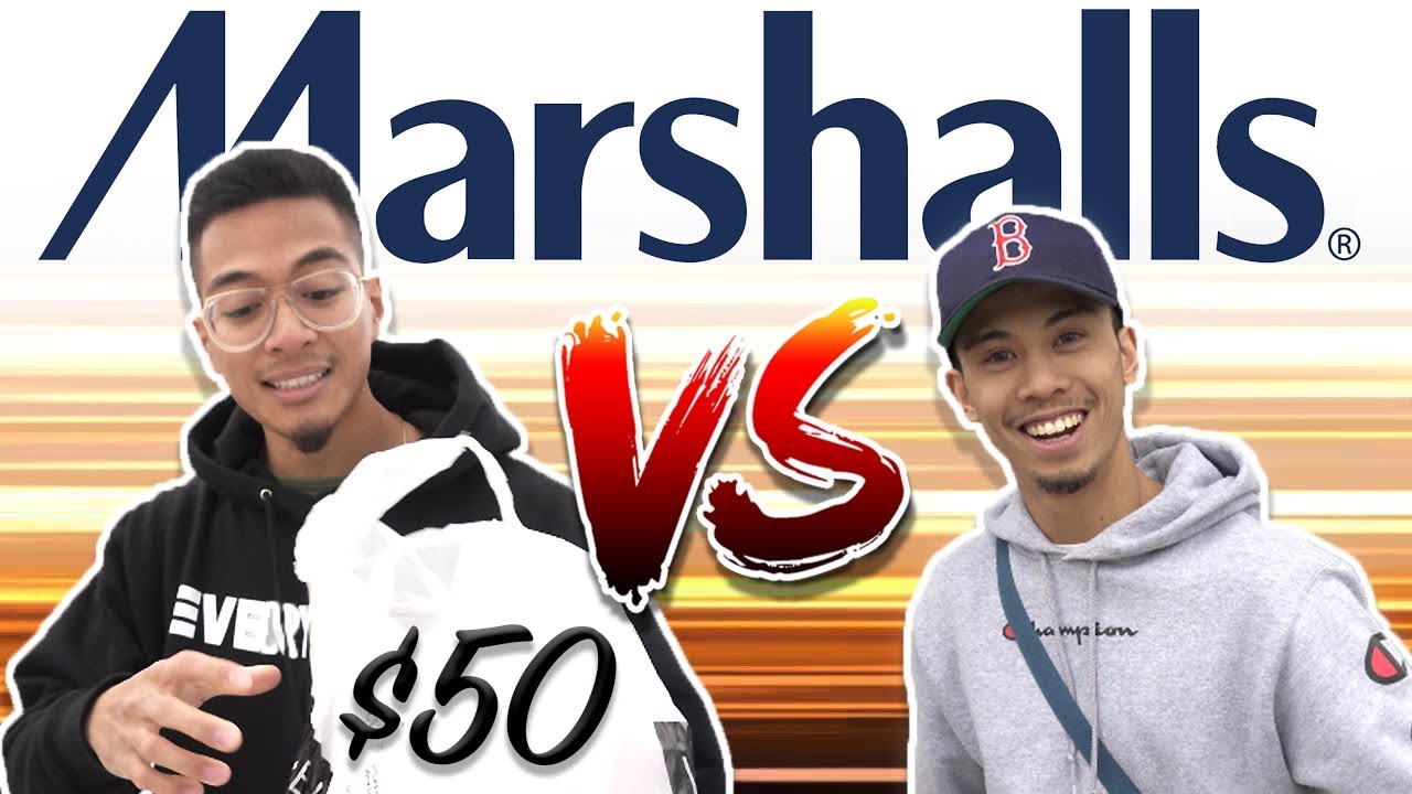 THE $50 MARSHALLS OUTFIT CHALLENGE w/ KIDNAMEDLUMARQUE - YouTube