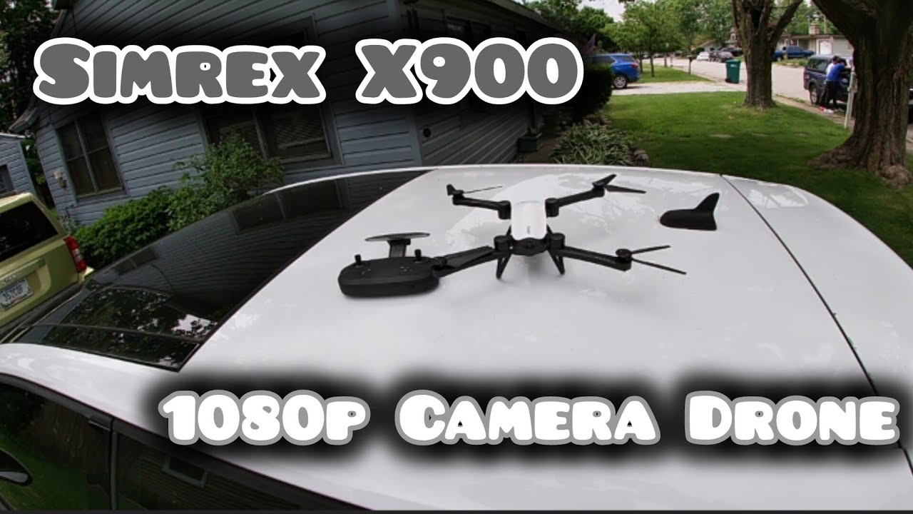 Simrex X900 Drone with 1080p Camera - YouTube