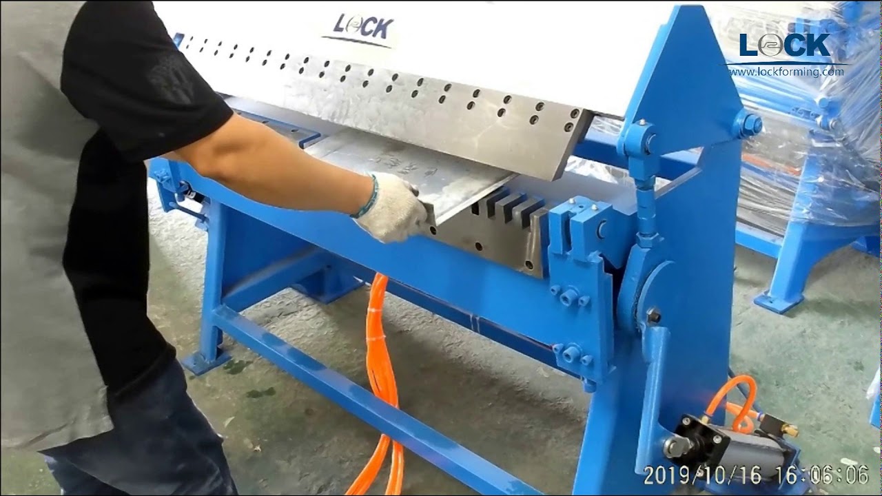 Metal Folding Machine - YouTube