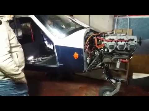 First start of Jabiru 3300 engine. - YouTube
