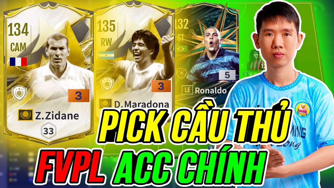 THÀNH HOÀ Làm Liều Pick Đội hình Quốc Dân ACC Chính Chinh chiến FVPL ...