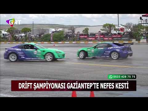 Gaziantep'te 2026 Türkiye Drift Şampiyonası düzenlendi