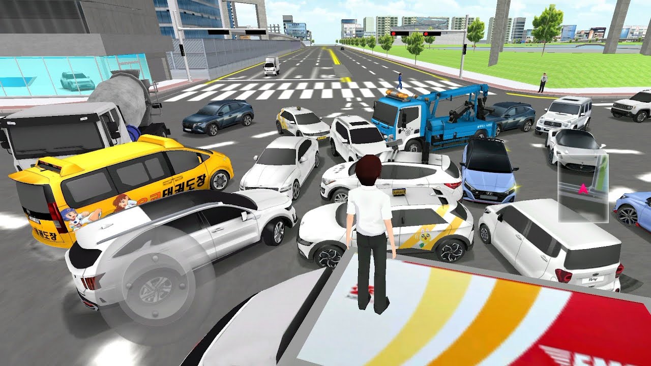 Big Jam in the Middle of the Road 😱 full crazy Video gameplay 2024 - 3D ...