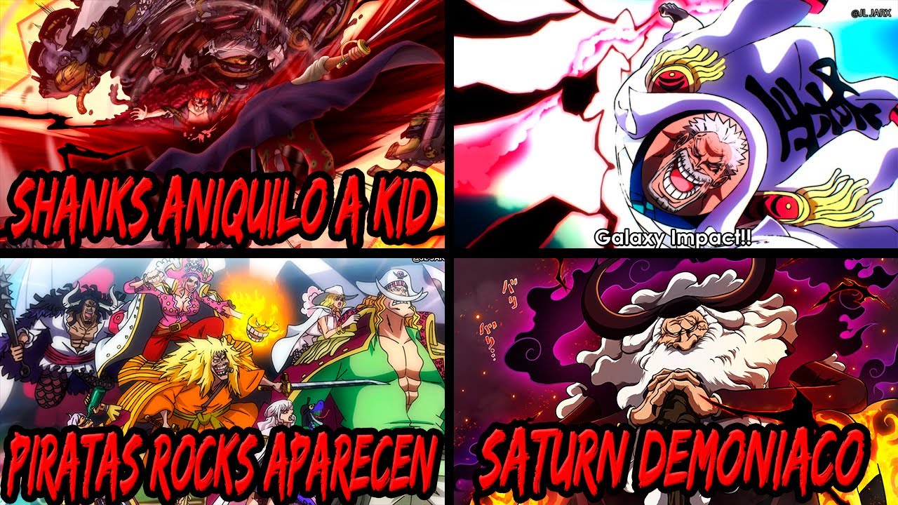 ONE PIECE Fue LEGENDARIO en 2023 | SHANKS vs KID | GARP GALAXY IMPACT ...
