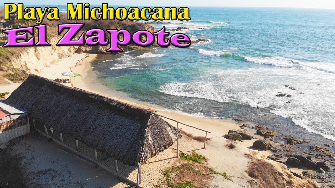PLAYA MICHOACANA ÚNICA CON ARRECÍFE DE CORAL "PLAYA EL ZAPOTE" - YouTube
