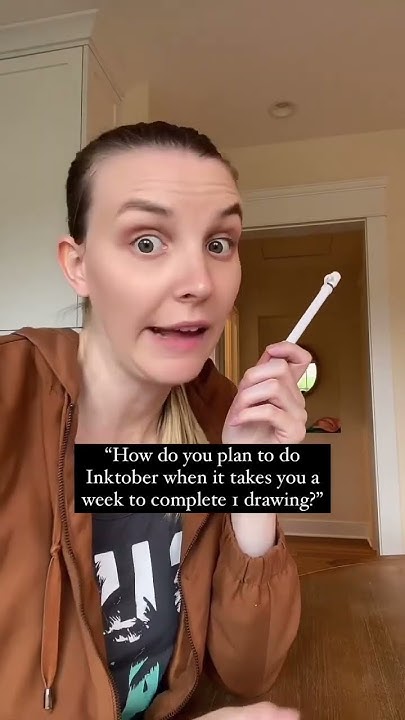 That’s October Me’s problem 🫣Check out my recent Inktober tips video though if you actually do ...