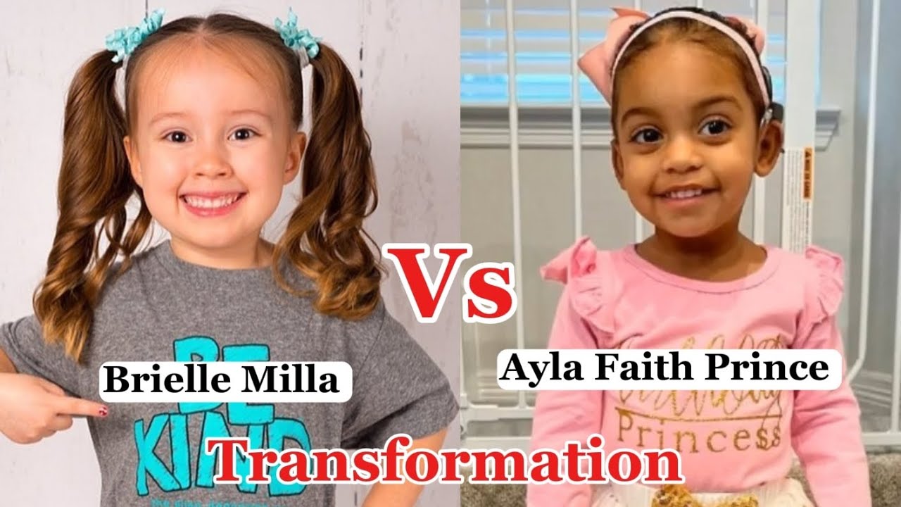 Brielle Vs Ayla Faith Prince (The Prince family) Body Transformation ...