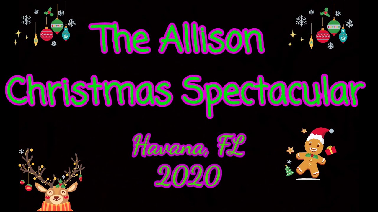 The Allison Christmas Spectacular - YouTube