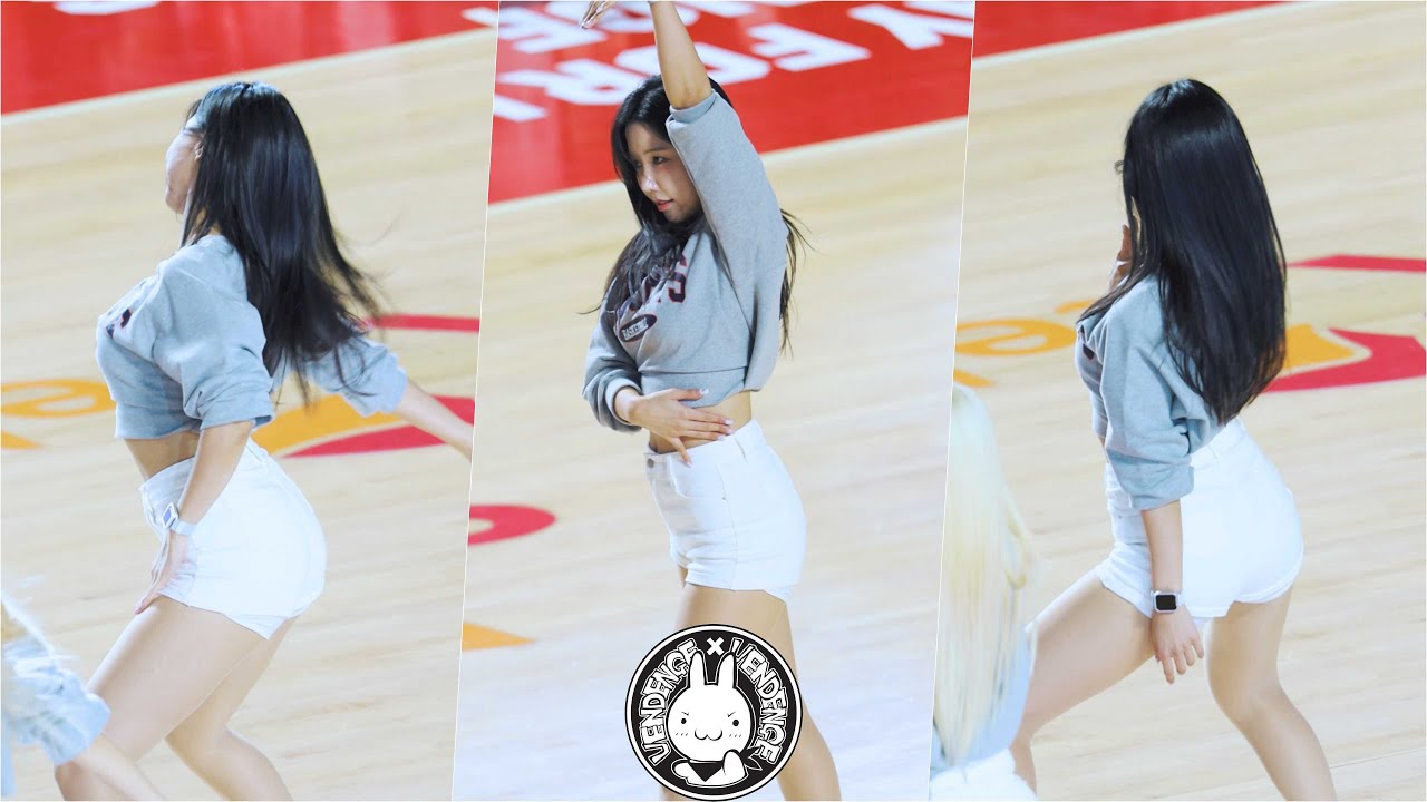 [4K] 241110 치어리더 류현주 직캠 '작전타임 공연(뒷모습)' Ryu Hyunju Fancam @SK나이츠 남자농구 By 벤뎅이 - YouTube