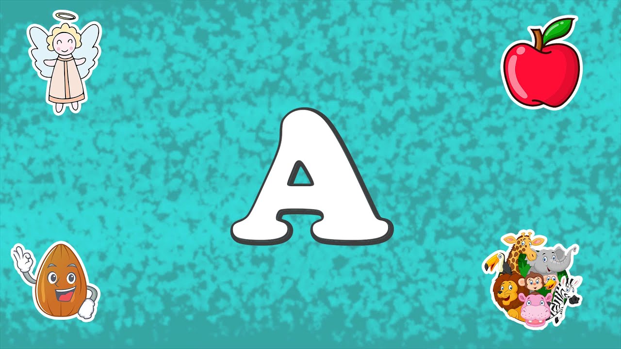 Letter A | Words From Alphabets | Learn A 26 Words - YouTube