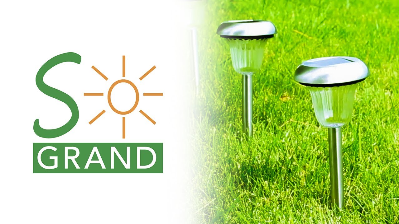 The Ribbed Bottle Cap Solar Stake Light by Sogrand - YouTube