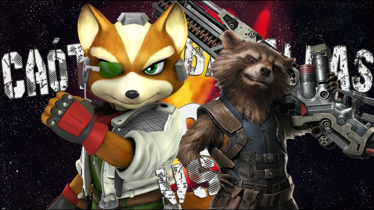 Rocket Raccoon Vs Fox Mccloud║Caoticas Batallas De Rap║Dizert ft ...