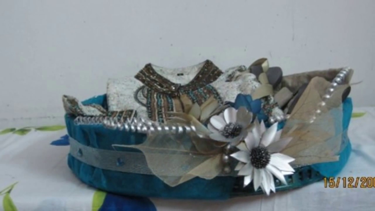 Groom dala for wedding/wedding dala/গায়ে হলুদের ডালা কুলা/Trousseau ...