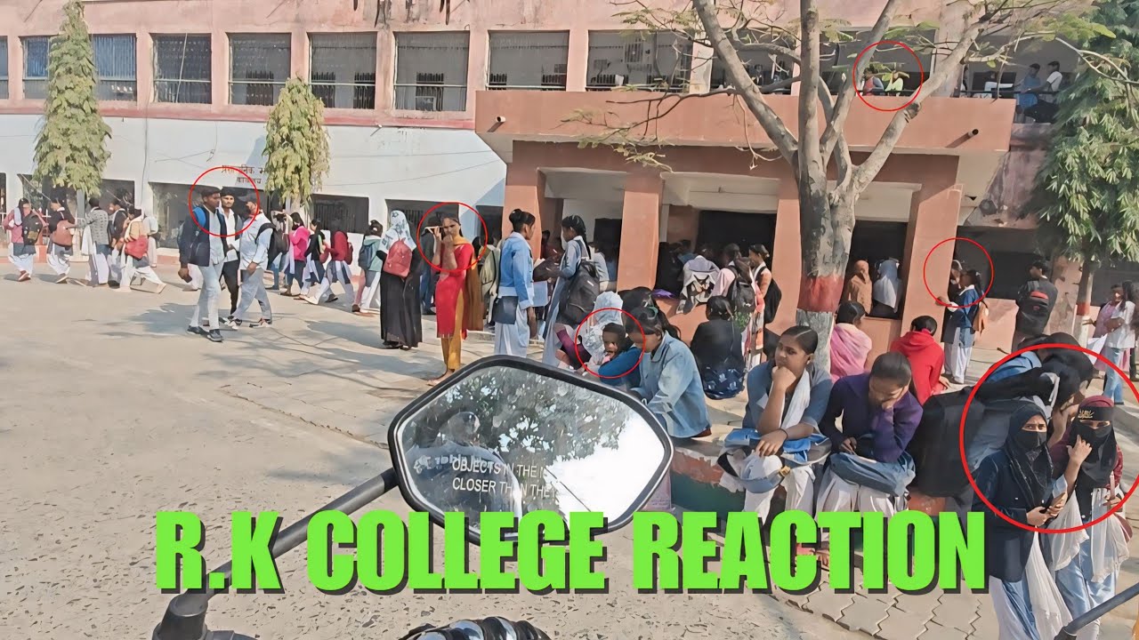 R.K College Campus Tour & Reaction | Pehli Baar Ka Experience - YouTube