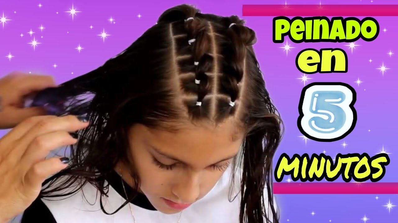 ️ Peinado CON LIGAS / Peinado elegante en 5 minutos / Wilvita ️ - YouTube