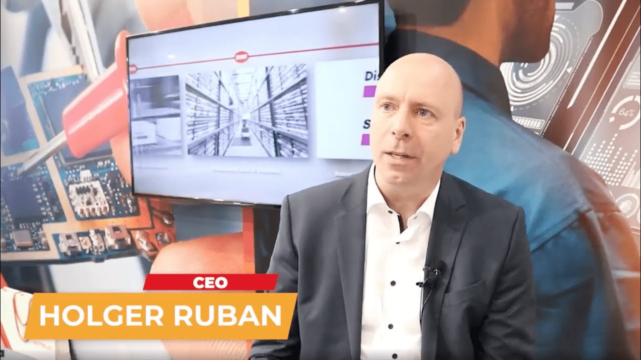 Interview with Distrelec's CEO Holger Ruban @ Embedded World 2022 - YouTube