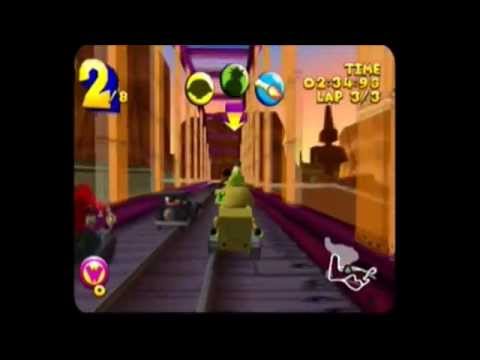Wacky Races Gameplay Sega Dreamcast (wild frontier cup) - YouTube