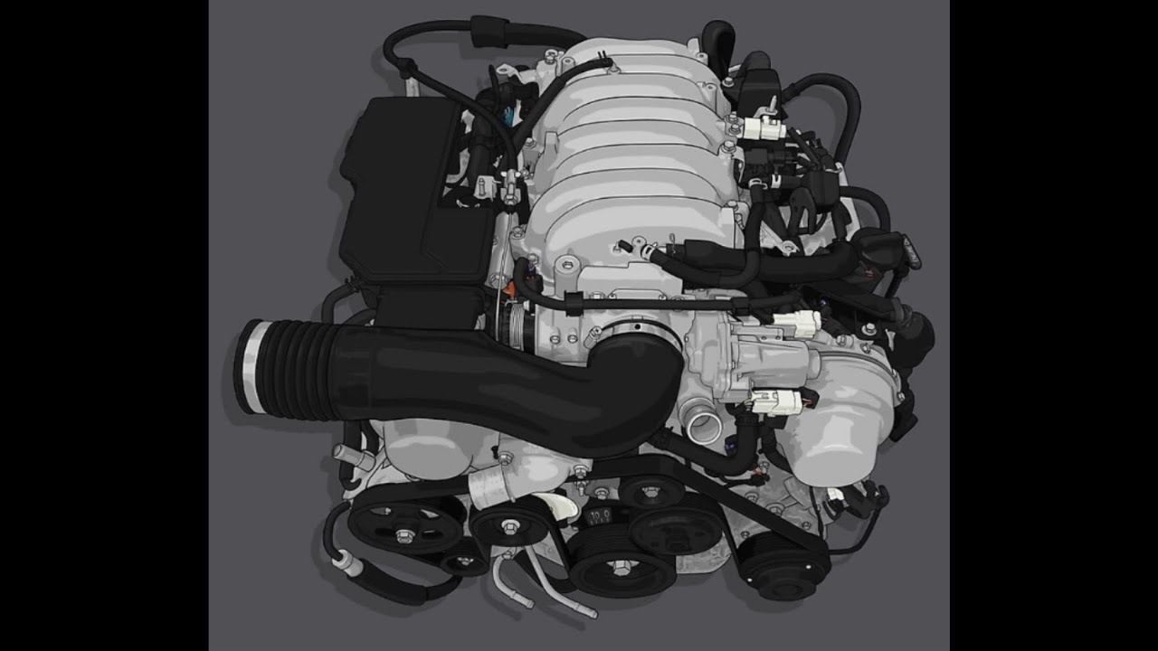 Toyota 1UZ and 3UZ Compilation - YouTube