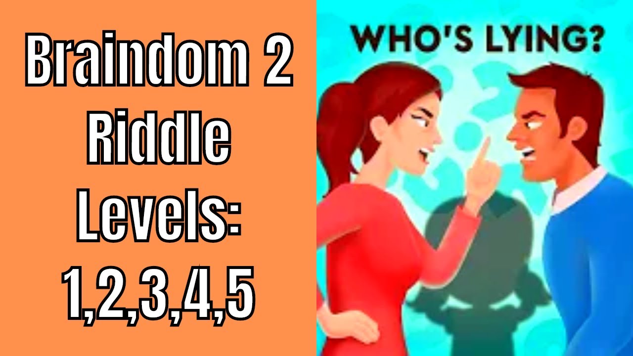 Braindom 2 Riddle Level 1 2 3 4 5 answers - Gameplay Solution ...