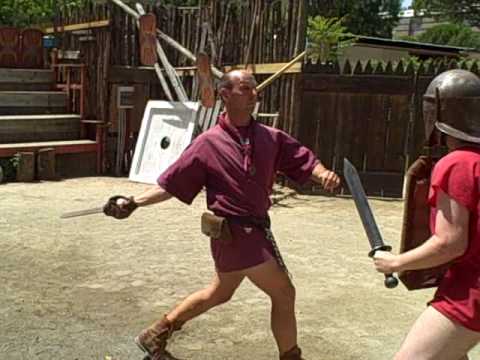 Gladiator training - the final battle - YouTube