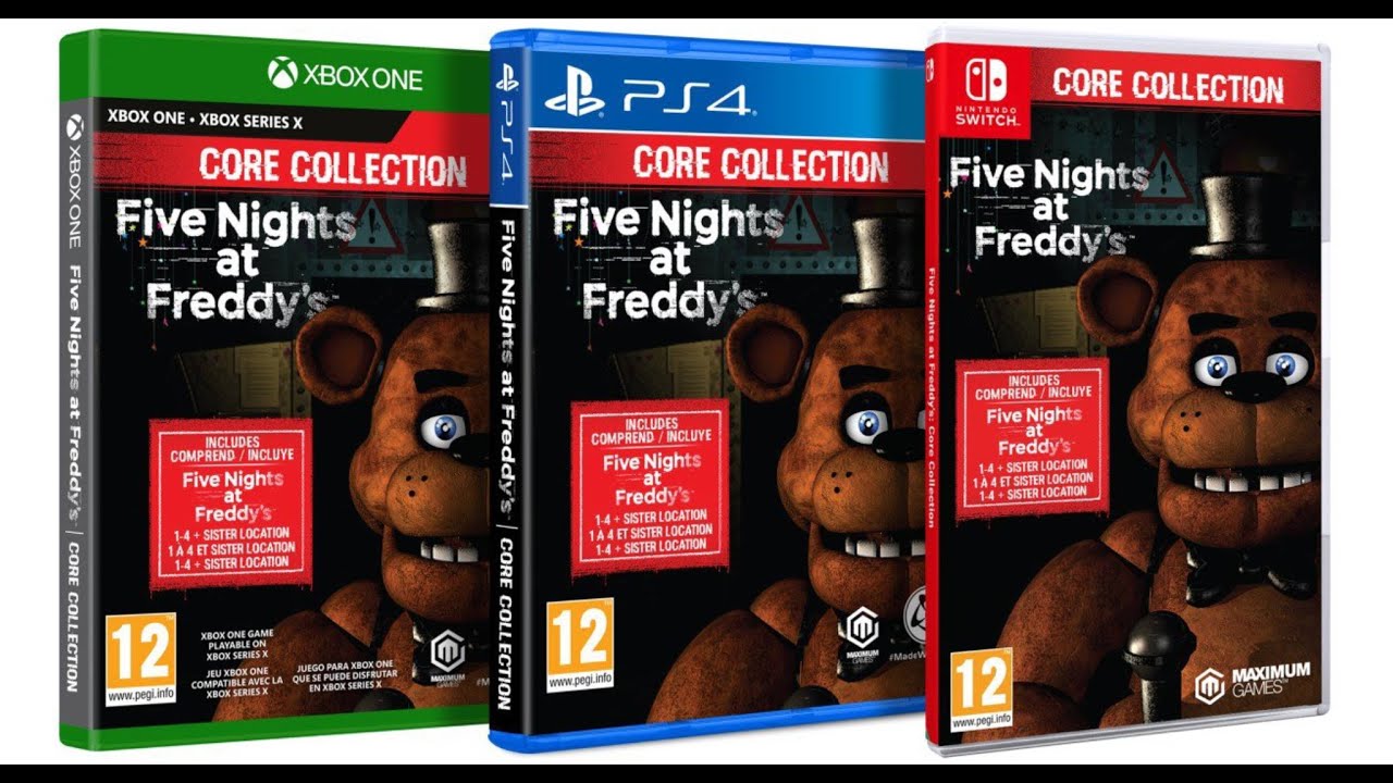 Five Nights at Freddy’s Core Collection: Official Final Cover Reveal ...