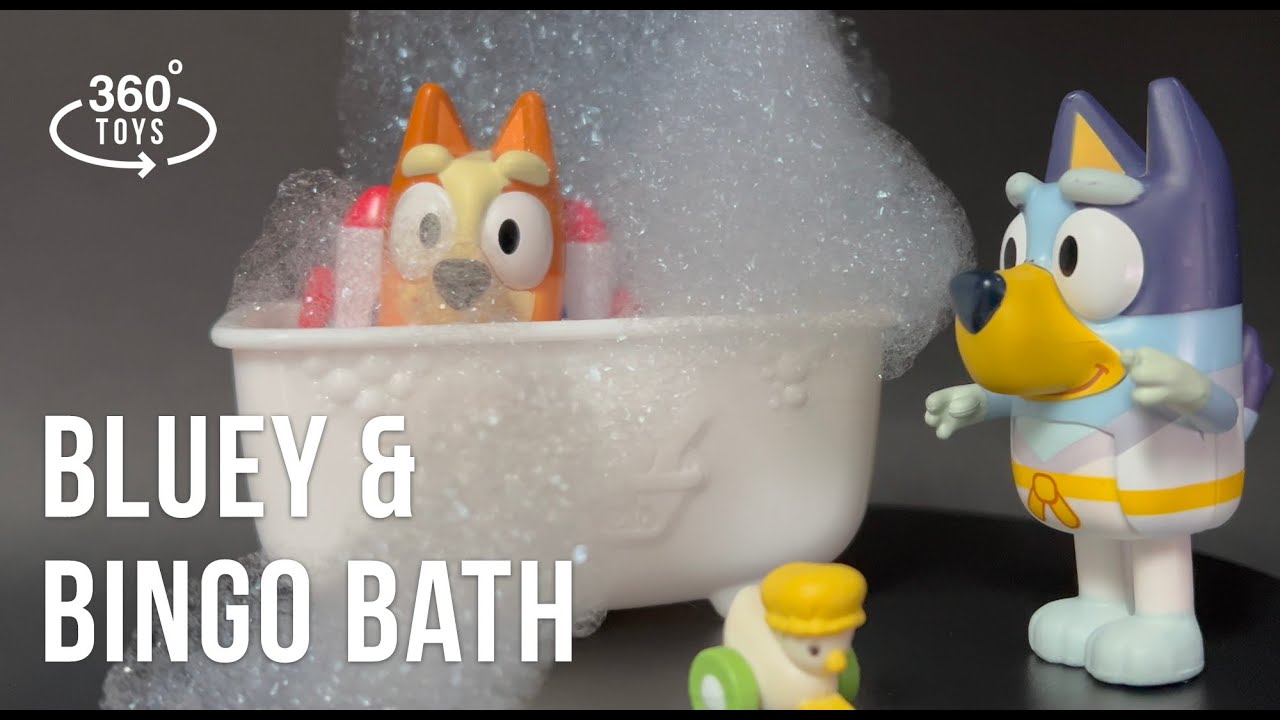 BLUEY & BINGO Bath Time / Bluey - YouTube