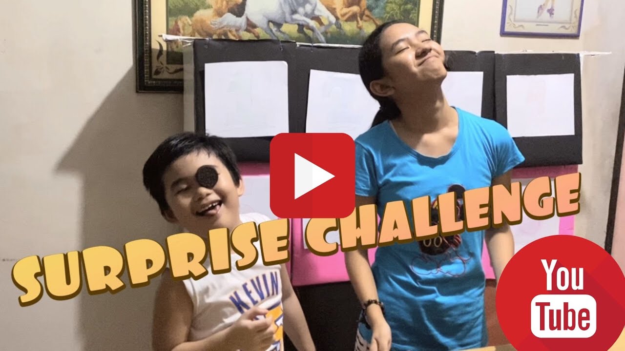 SURPRISE CHALLENGE - YouTube