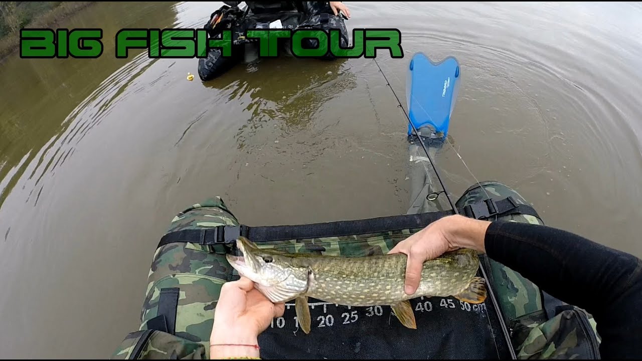 Big fish tour - Lucci dal belly boat!! - YouTube