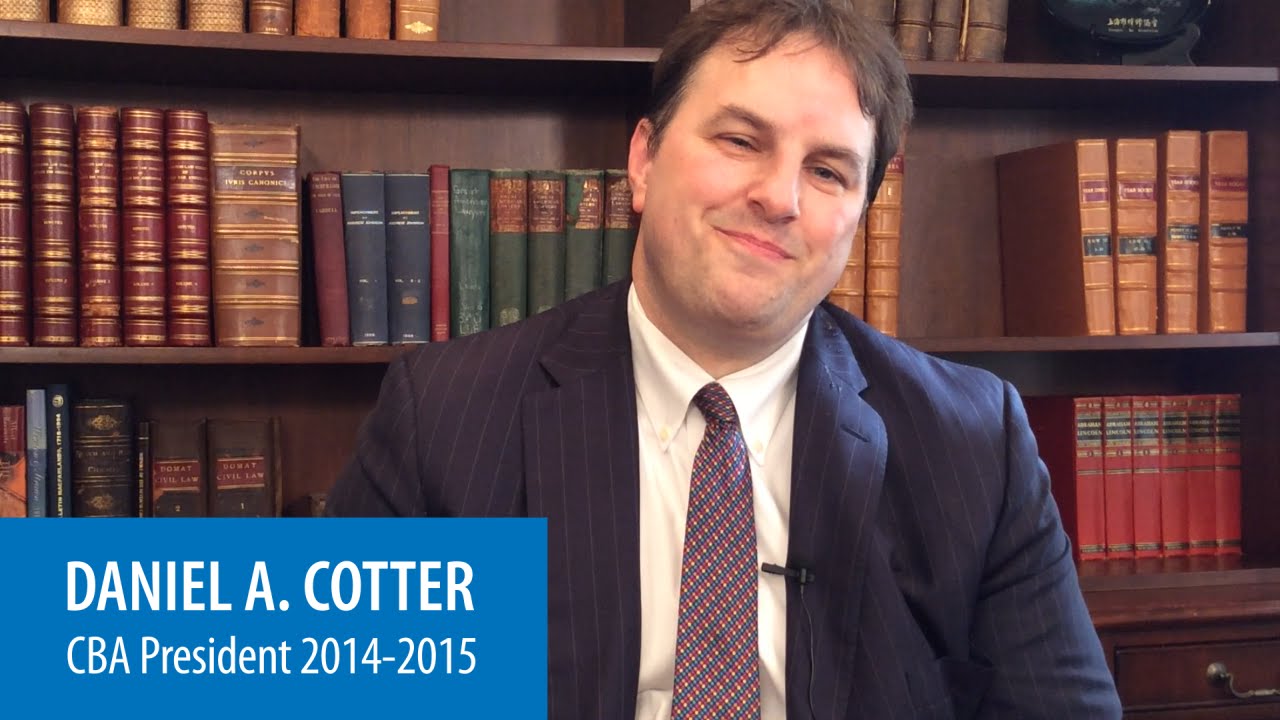 Dan Cotter Welcomes You to The CBA - YouTube