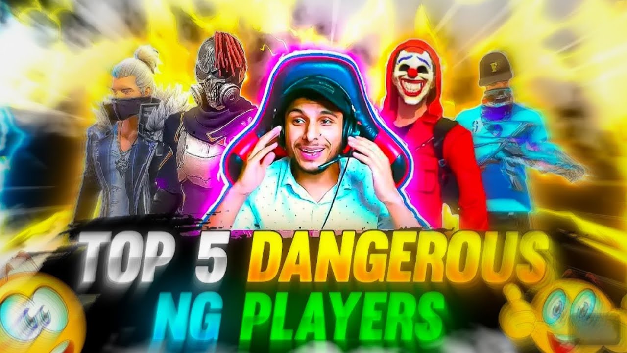 Top 5 Best player in ng guild || top 5 mobile player ng guild - YouTube