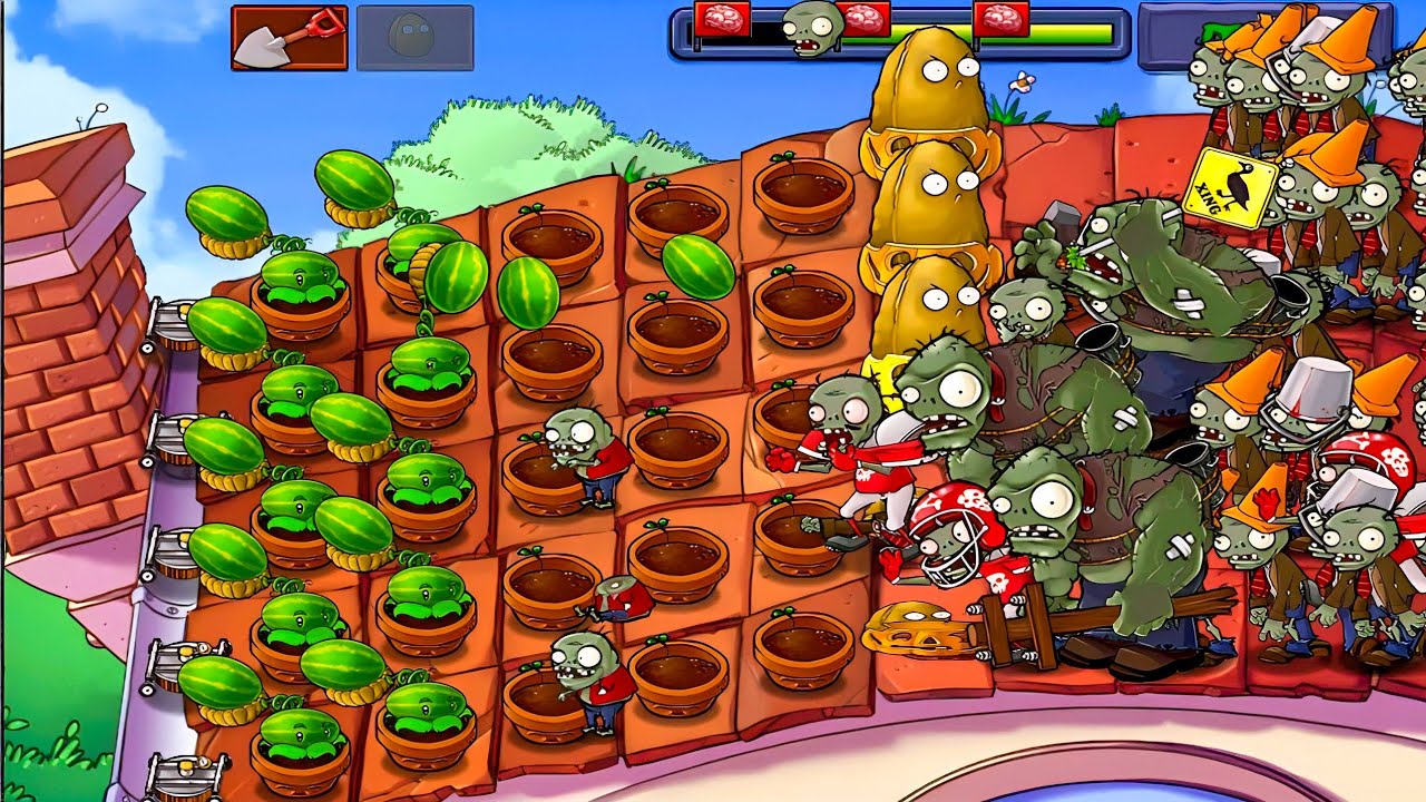 PVZ : *MINI GAMES* COLUMN LlKE YOU SEE EM CHALLENGE* | Pvz Gameplay ...
