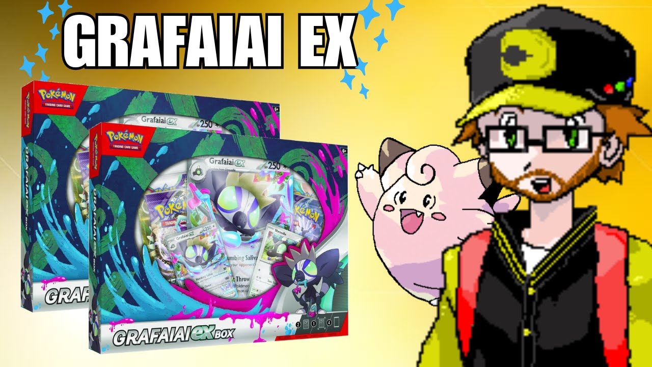 Can we pull anything good from Pokemon Grafaiai ex boxes? - YouTube