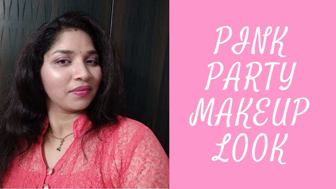 Pink Party Makeup Look - YouTube