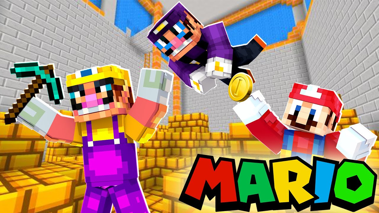 THIEF Mario Robs Peach's Castle Vault! [107] | Super Mario | Minecraft ...