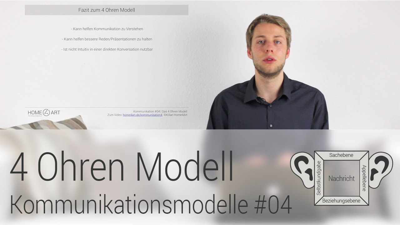 Kommunikationsmodelle #04 | Das vier Ohren Modell | Home4Art - YouTube