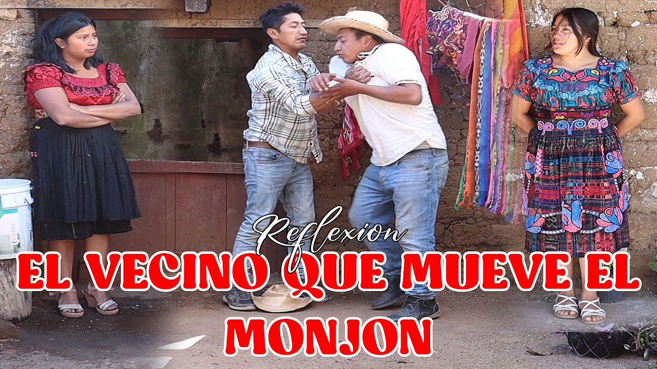 EL VECINO QUE MUEVE EL MONJON - YouTube
