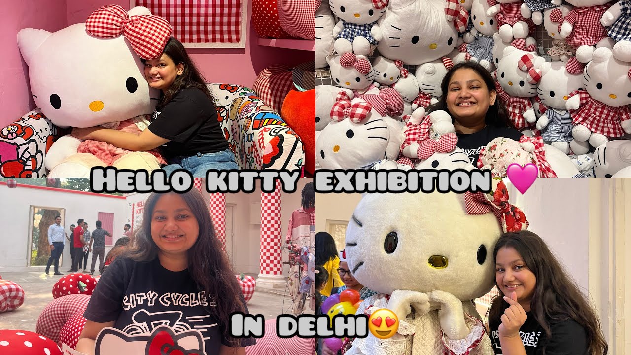 Exploring the Adorable Hello Kitty Exhibition in Delhi! | Kawaii Vibes ...