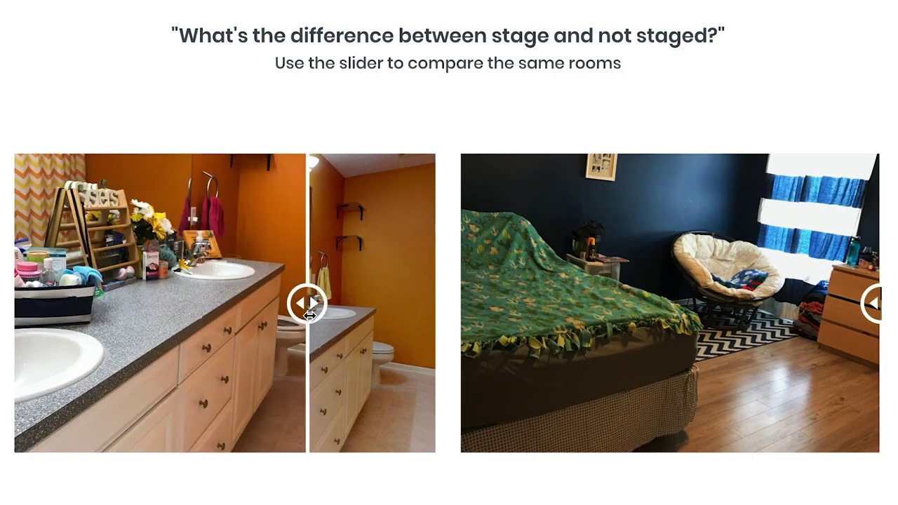 Staged Vs. Not Staged Home - YouTube