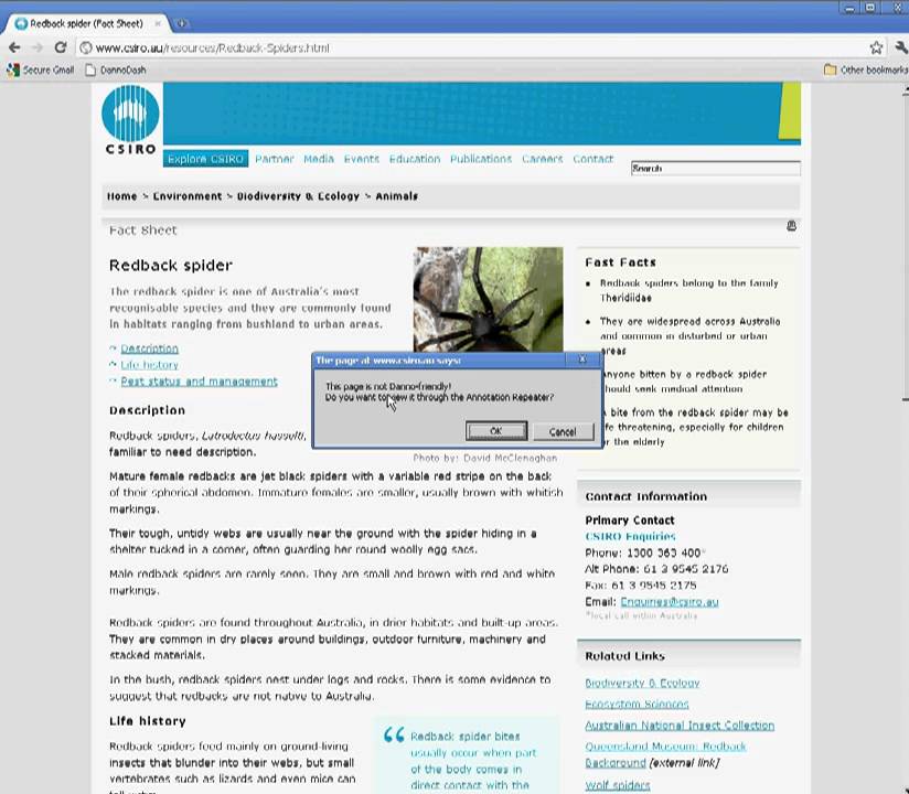 Annotating any web page - YouTube