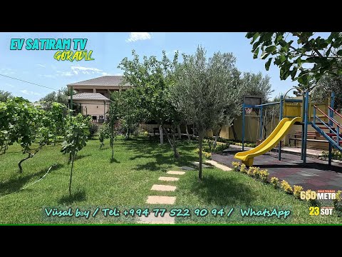 Qarabağa Qayıdan Sahibin 23 sotluq 🌳Gözəl Həyəti və 10 otaqlı Evi indi Endirimli Qiymətlə Satılır! 🏡