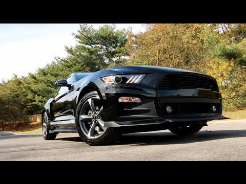 2015 Roush RS Mustang v6 Black on Black UP CLOSE! - YouTube