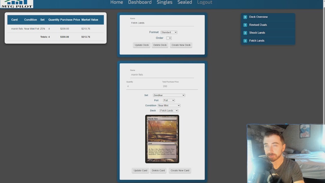 Introducing MTG PILOT - Track Your MTG Collection! - YouTube