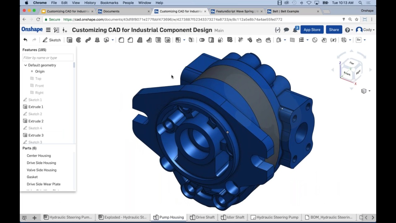 Customizing CAD for Industrial Component Design (August 1, 2017) - YouTube