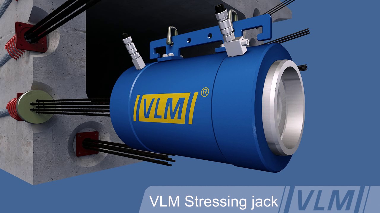 How is post tension/prestressing system implemented? How is it ...