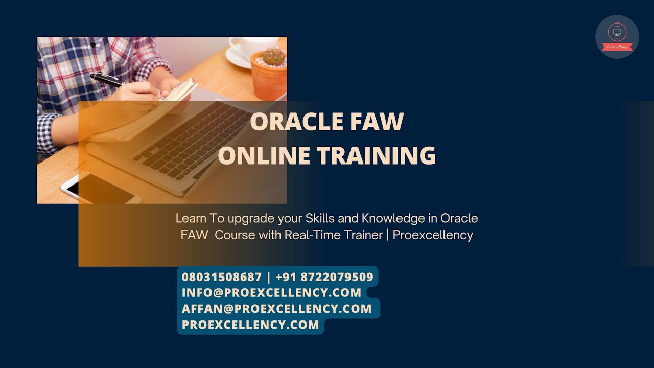 ORACLE FAW Online training | ORACLE FAW Certification Prep: Online ...