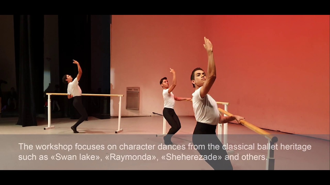 Character dance summer intensive programme. - YouTube