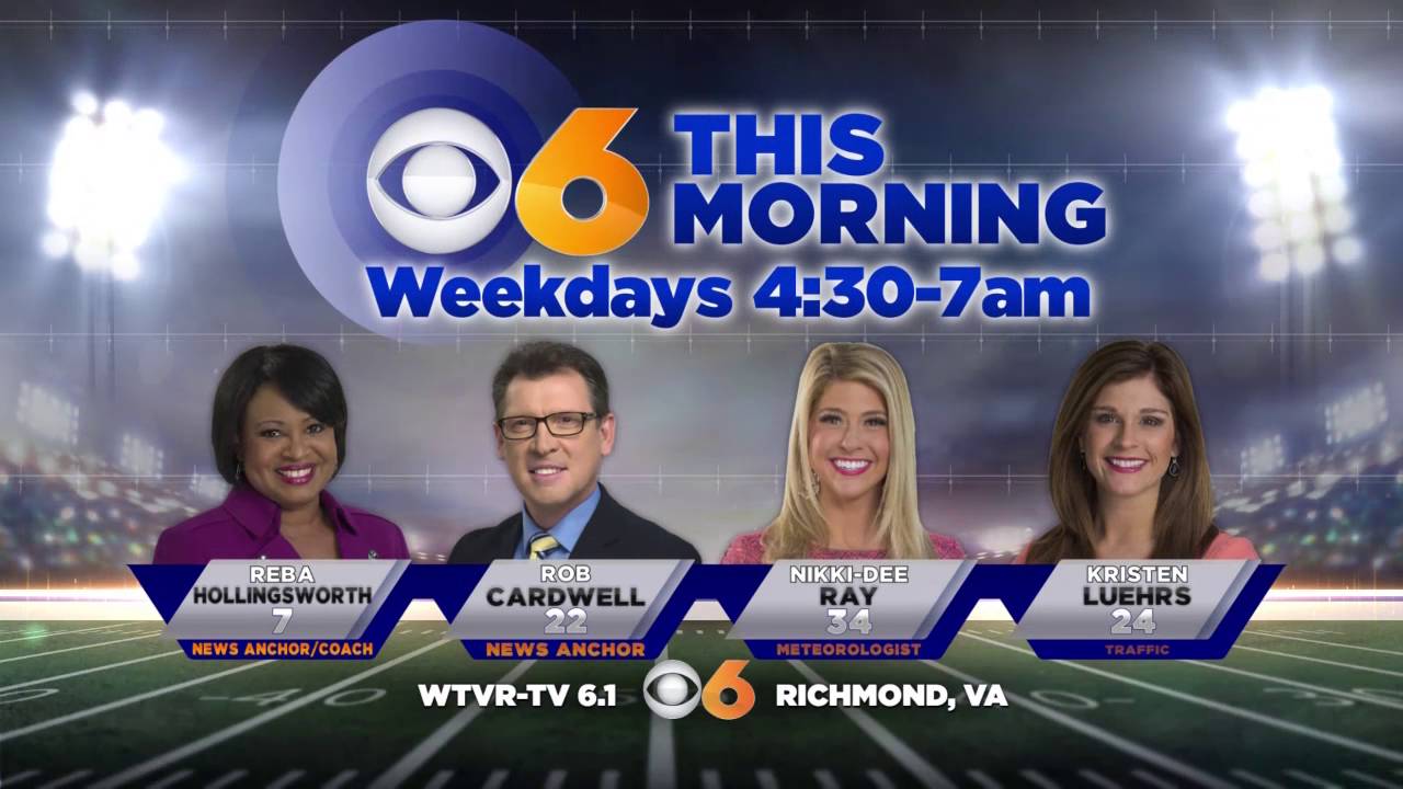 CBS 6 NFL Morning Lineup (Weekdays 4:30AM-7AM) - YouTube