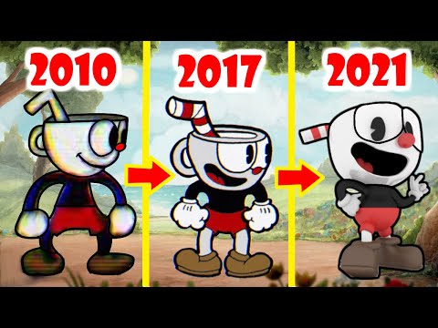 La INCREIBLE EVOLUCION de CUPHEAD 😱 (2010-2021)
